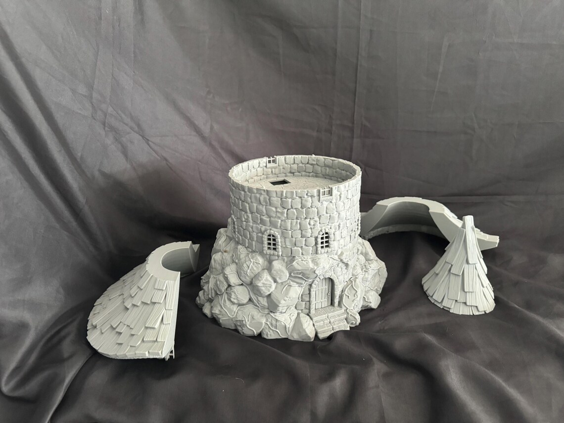 Wizards Tower, Dnd, Pathfinder, Homebrew, Campaign - Etsy