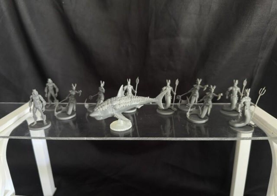 Sea Creatures 28mm Miniatures for Pirate Dnd, Pathfinder and Other ...