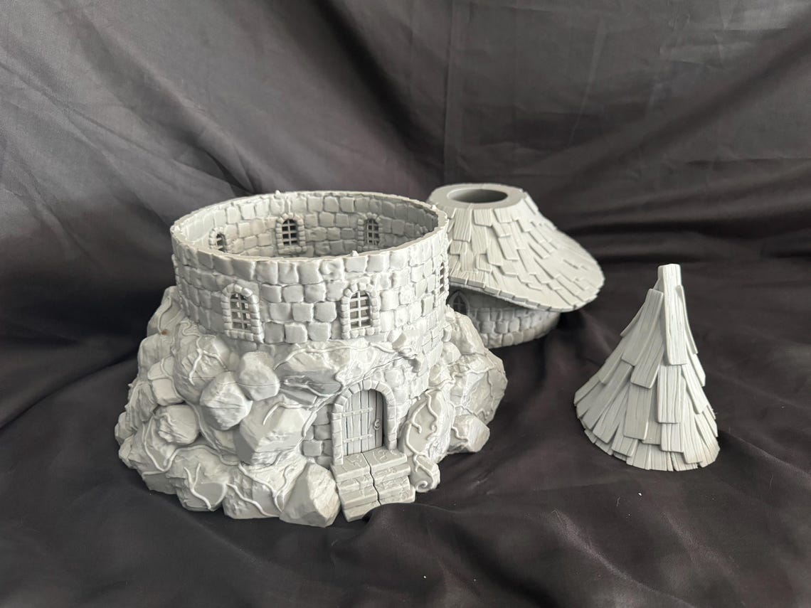 Wizards Tower, Dnd, Pathfinder, Homebrew, Campaign - Etsy