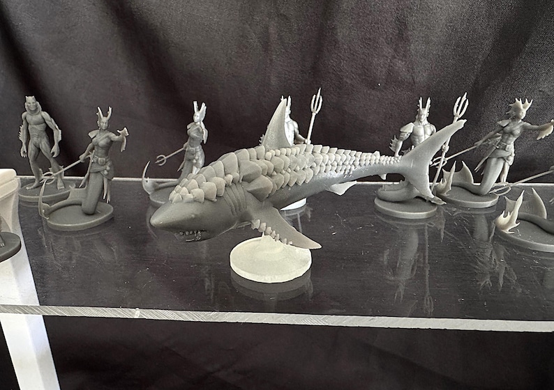 Sea Creatures 28mm Miniatures for Pirate Dnd, Pathfinder and Other ...