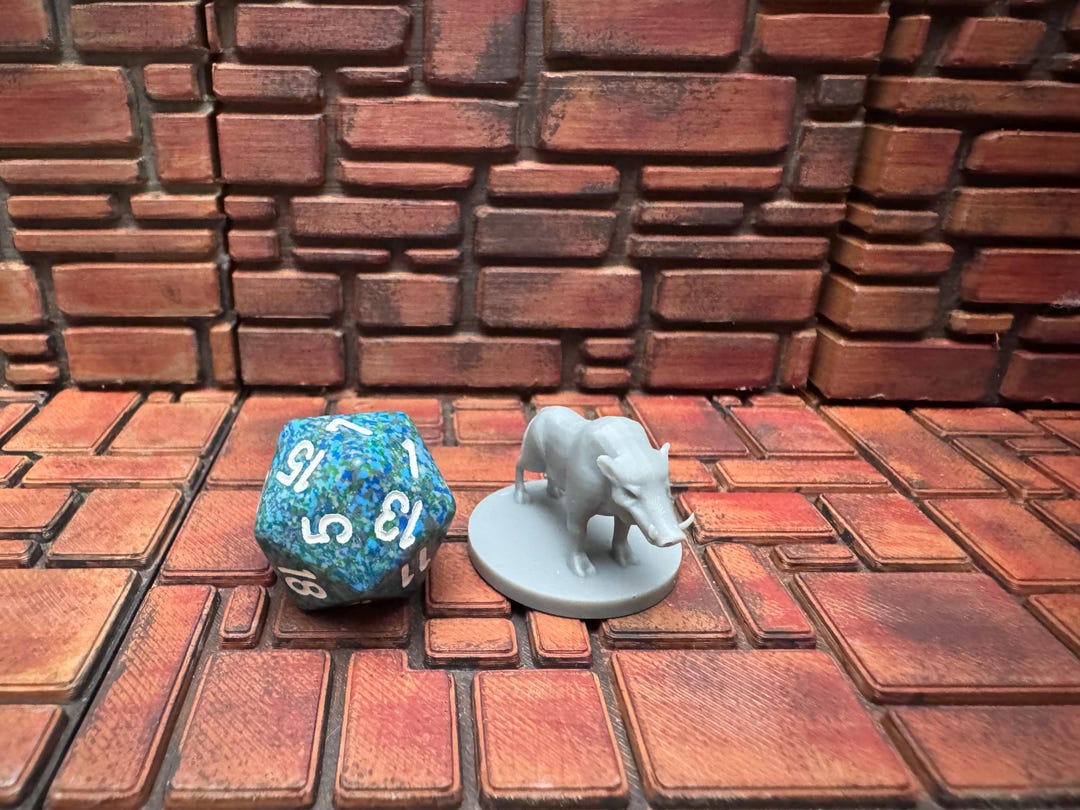 Boar 28mm Miniature for Dnd, Pathfinder and Other Tabletop Games - Etsy