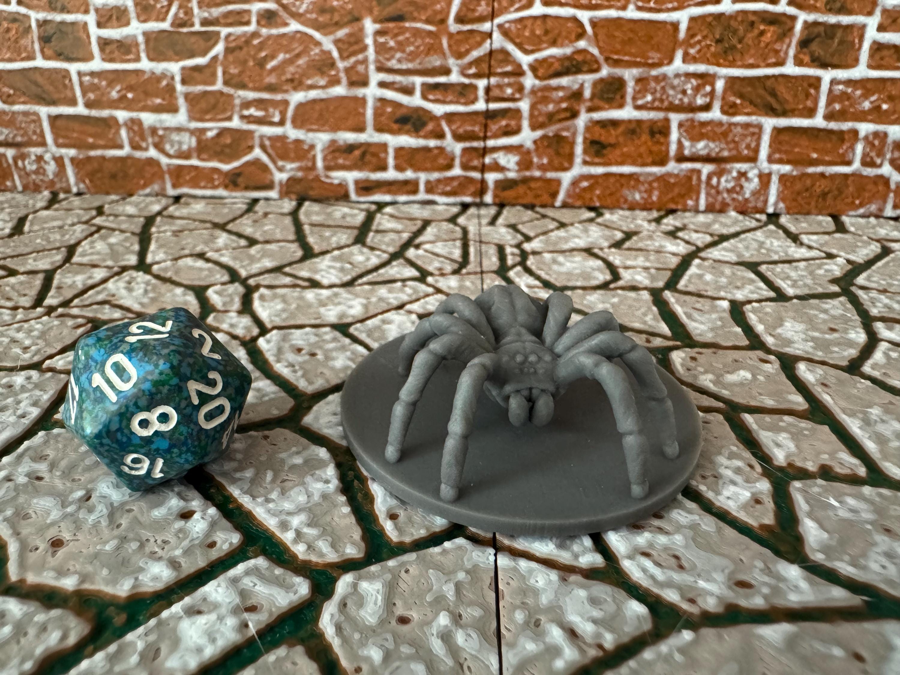 Giant Spider 28mm Miniature for Dnd, Pathfinder and Other Tabletop ...