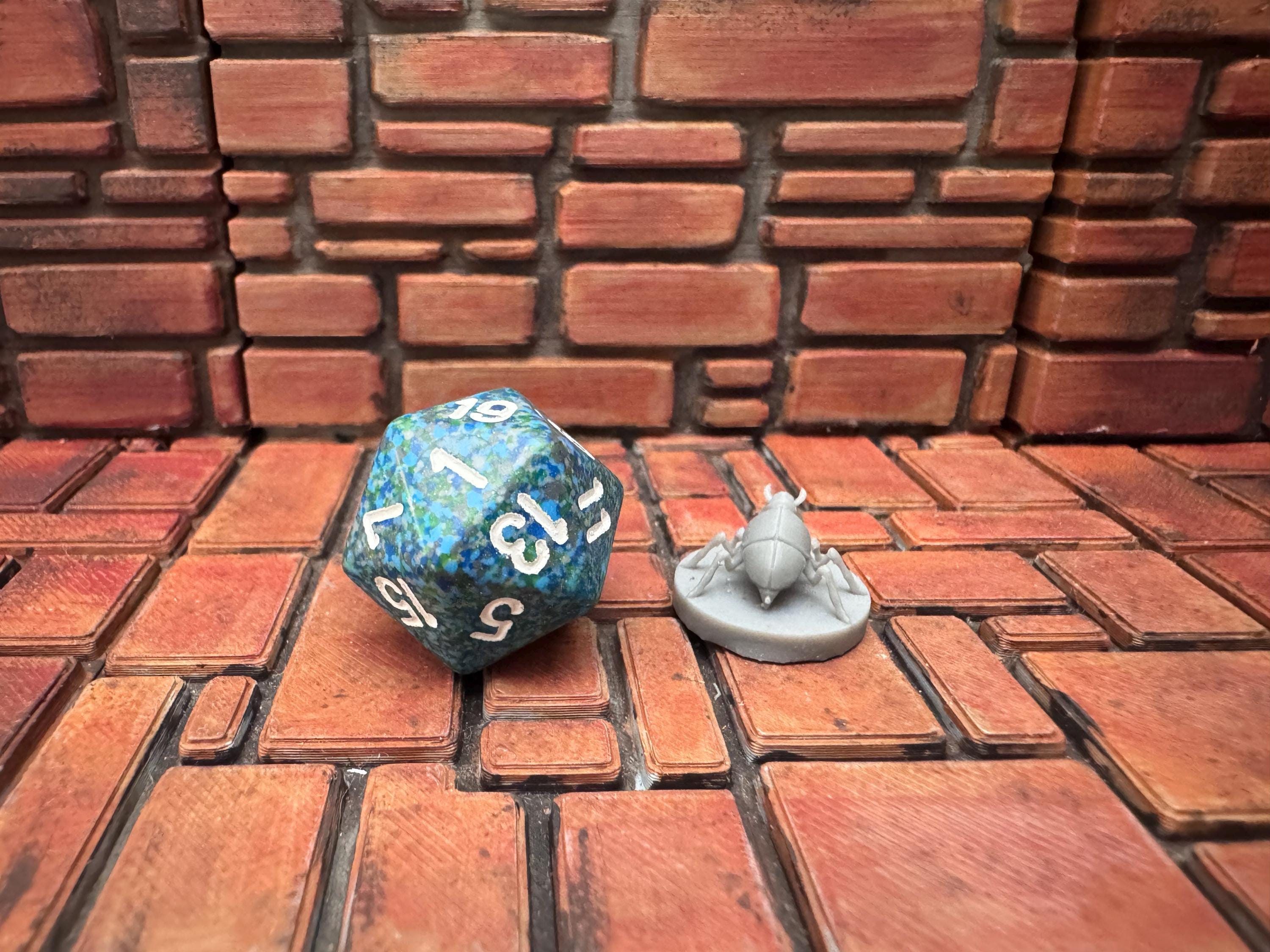 Giant Fire Beetle, 28mm Miniature for D&D, Pathfinder and Other ...