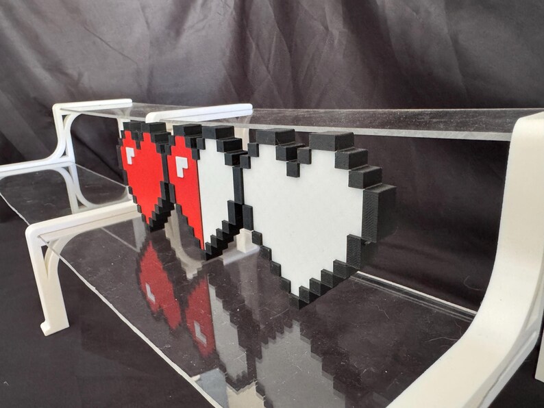 Heart Meter 8-bit Zelda Inspired - Etsy