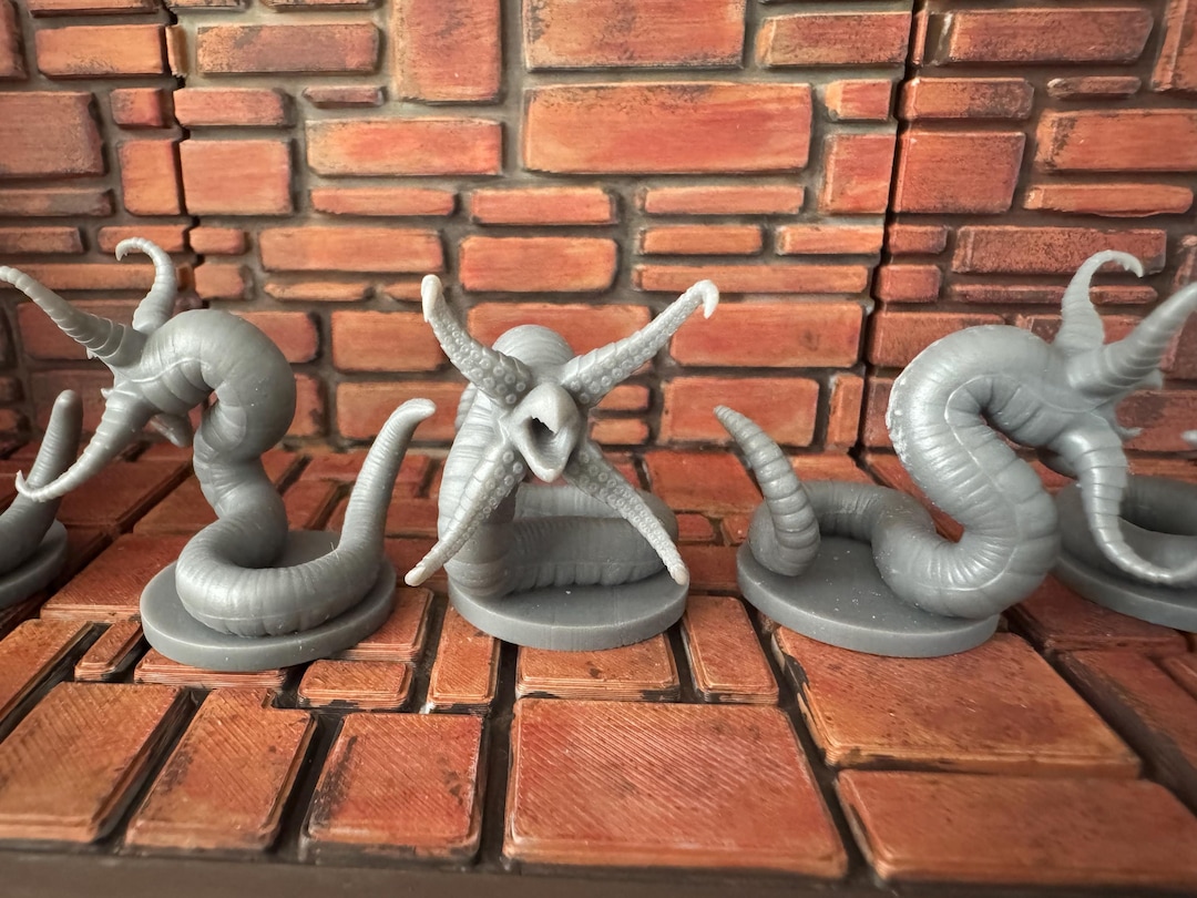 Grick 28mm Miniature for Dnd, Pathfinder and Other Table Top Games - Etsy