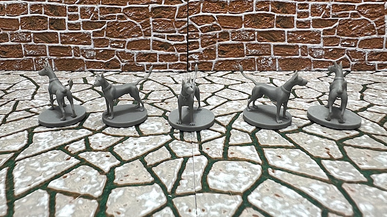 Blink Dog, 28mm Miniature for Dnd, Pathfinder and Other Tabletop Games ...