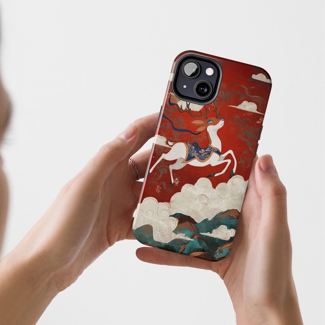 Vintage Classical Style Elk Phone Case|customizable Phone Case for ...