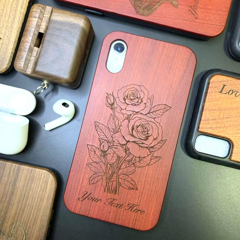 Phone Bamboo Case - Etsy