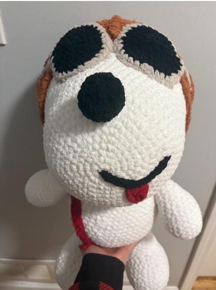 Large Snoopy Crochet PATTERN- Plushie-crochet - Etsy