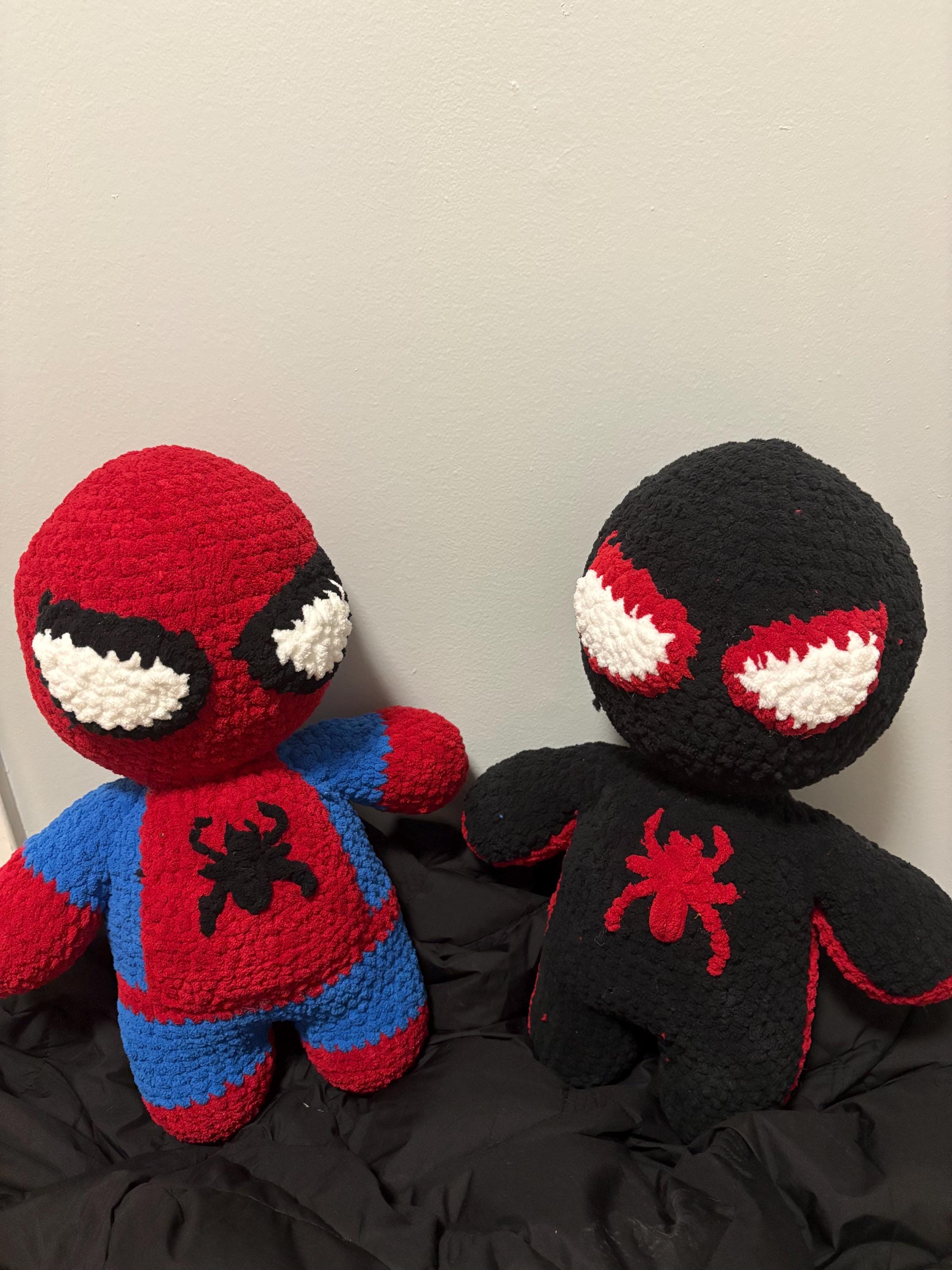 Miles Morales-crocheted-spiderman - Etsy