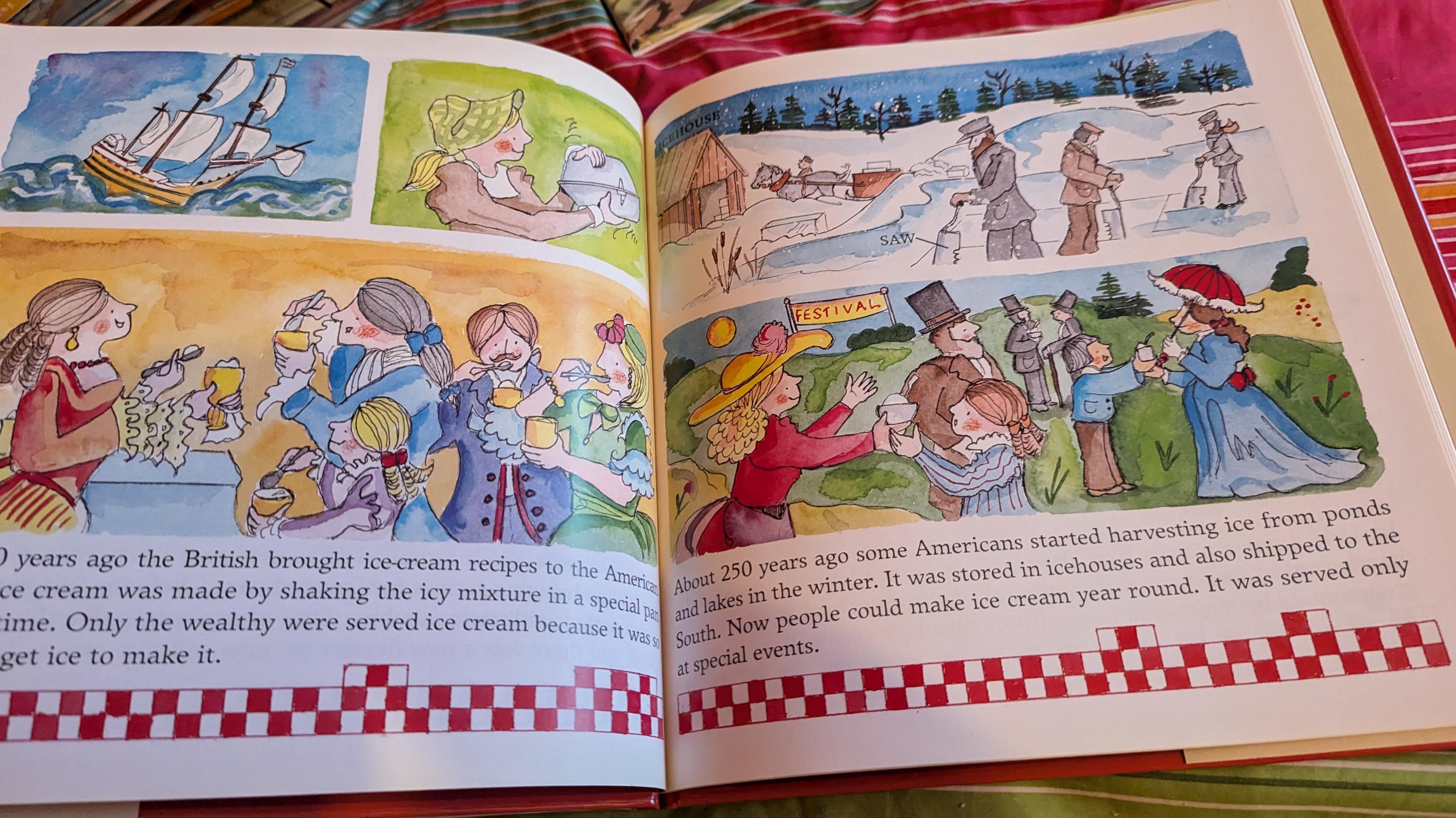 Ice Cream the Full Scoop by Gail Gibbons - How Ice Cream is Made ...