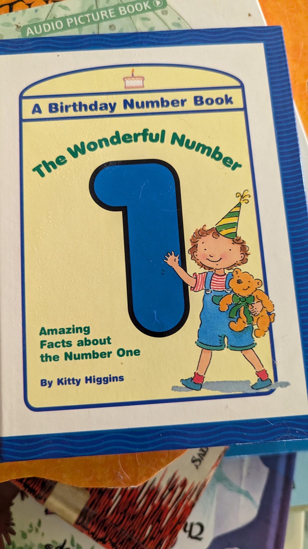 The Wonderful Number 1 - A Birthday Number Book With Frame Great First ...