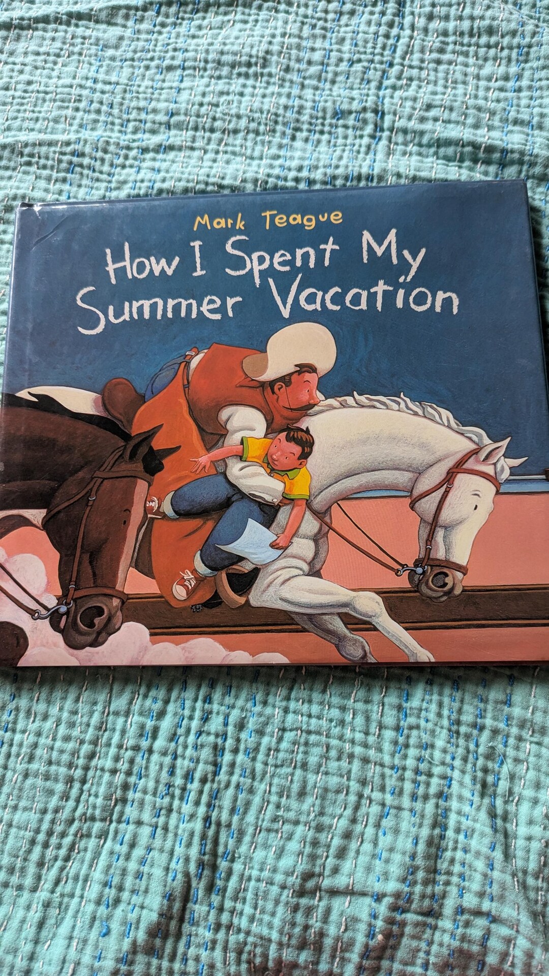How I Spent My Summer Vacation by Mark Teague First Edition Hardcover ...