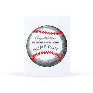 Congratulations Baseball - Etsy
