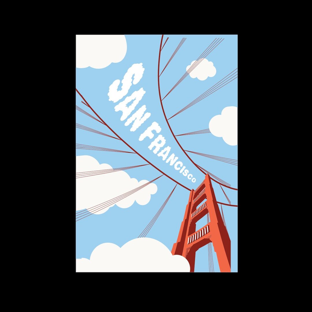 Golden Gate Bridge Magnet - Etsy