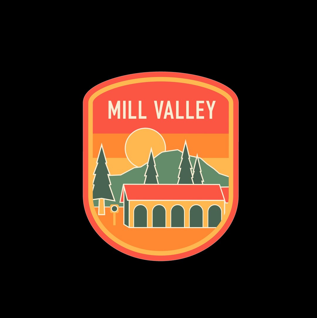 Mill Valley Sticker - Etsy