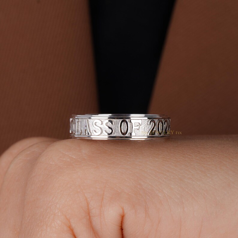 Class of 2026 Ring, Custom Graduation Ring Gift, Personalized ...