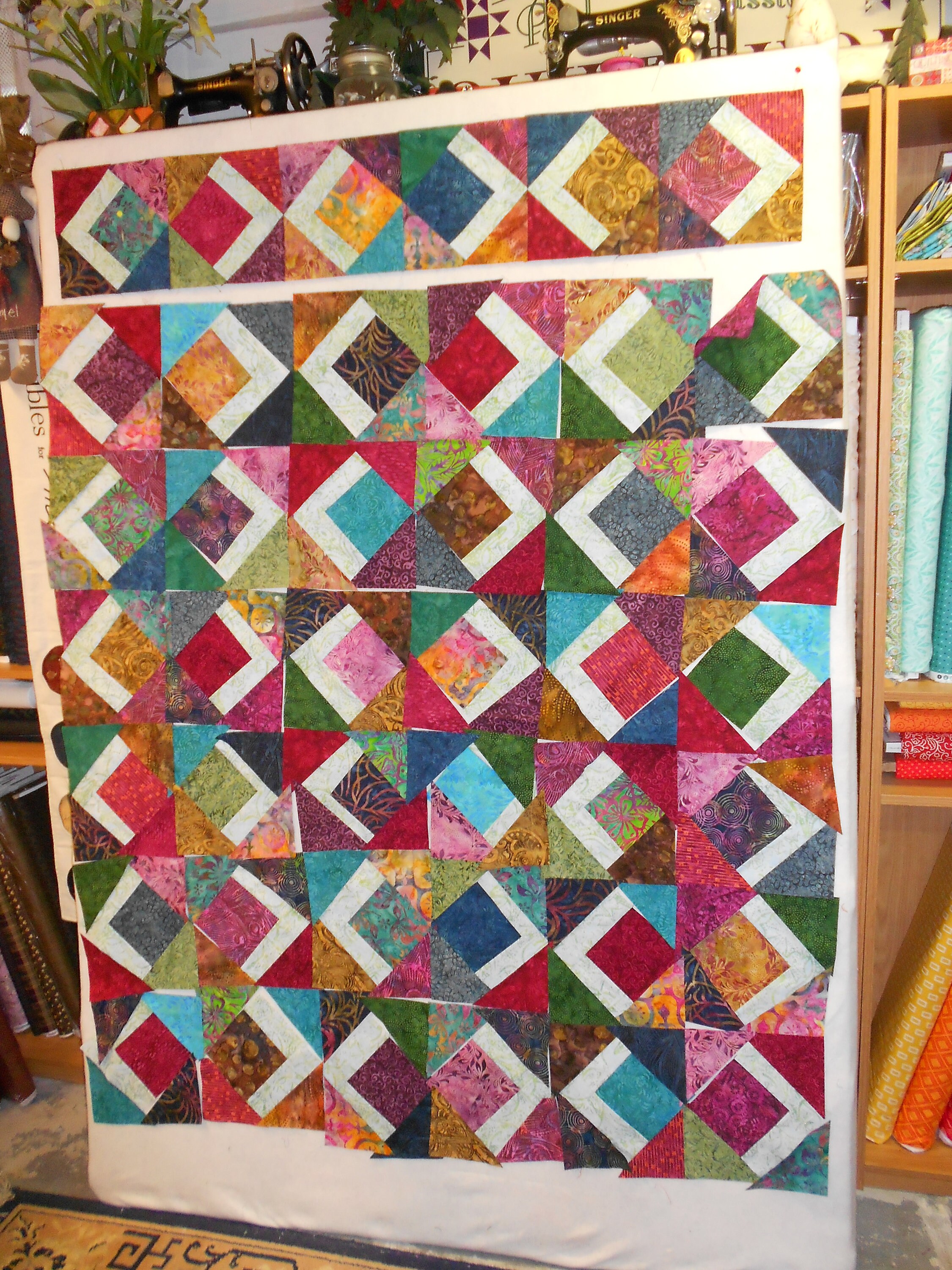 Layer Cake Quilt Pattern Tai Chi Batik Quilt Pattern by - Etsy Canada