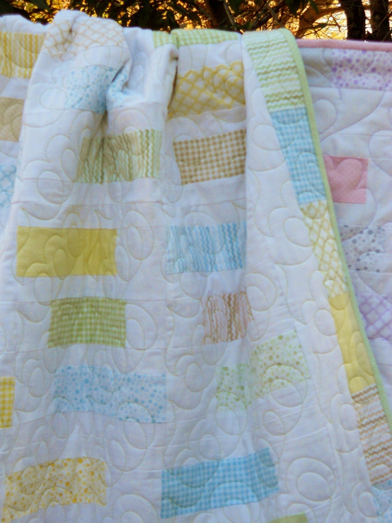 Step Right up Baby Quilt Pattern Easy Sizes Crib to King - Etsy