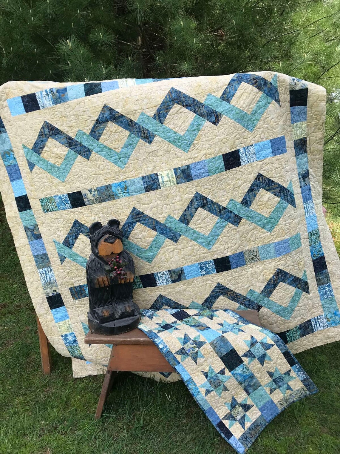 Quilt Pattern Colorado Crossing With Two Bonus Scrap | Etsy