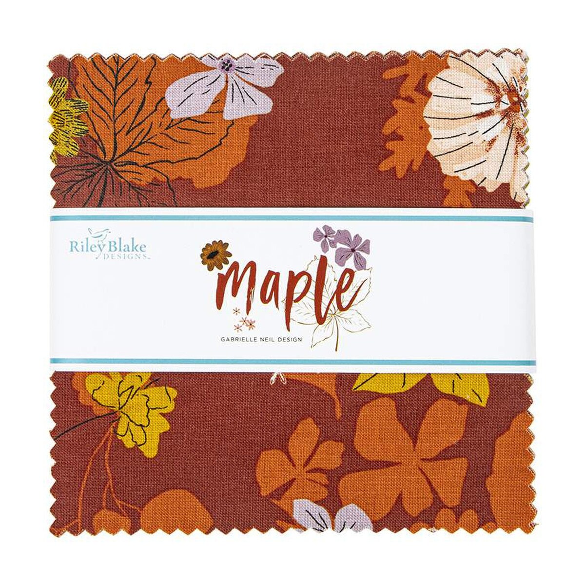 Maple Geo Gold by Gabrielle Neil for Riley Blake C12475 Gold - Yardage ...