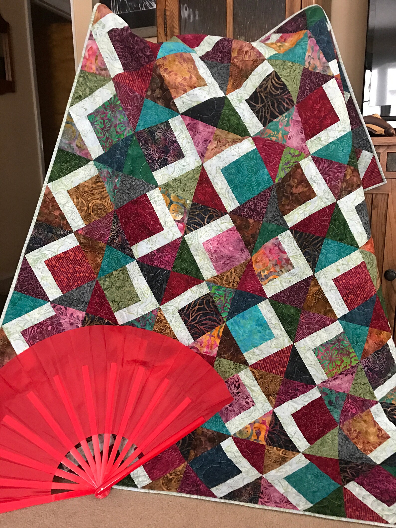 Layer Cake Quilt Pattern Tai Chi Batik Quilt Pattern by - Etsy Canada