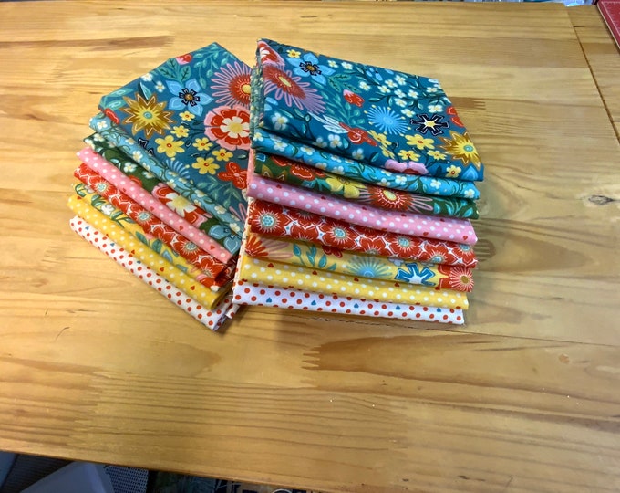 Frankie 8 Count Fat Quarter Bundle by Basicgrey for Moda - Etsy