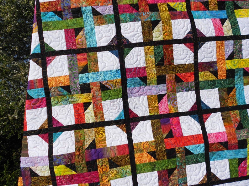 Star Jam Jelly Roll Quilt Pattern PDF INSTANT DOWNLOAD - Etsy