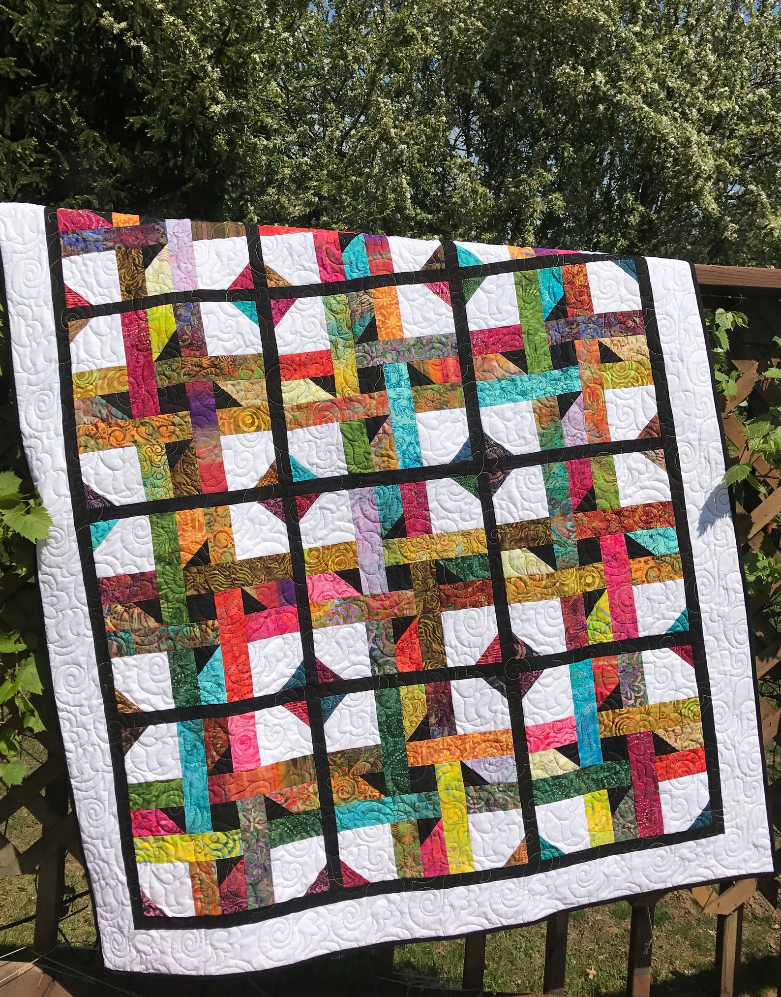 Star Jam Jelly Roll Quilt Pattern PDF INSTANT DOWNLOAD - Etsy Israel