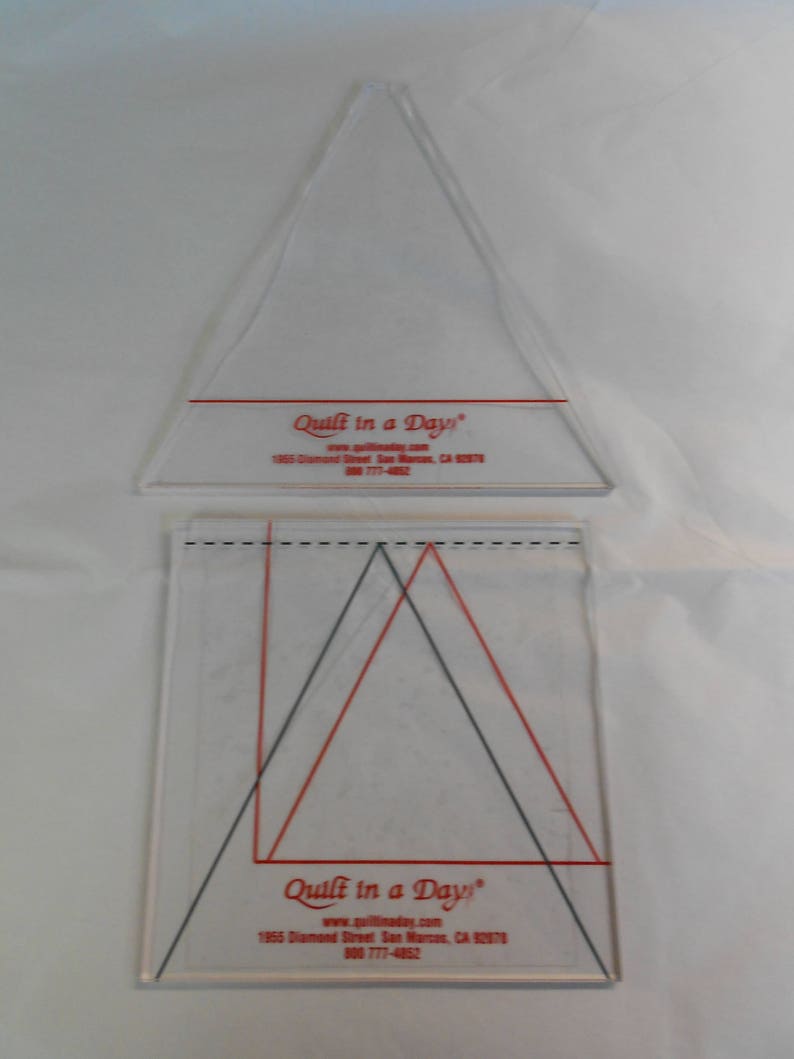 Shining Stars Triangle in A Square Ruler Quilt in A Day - Etsy