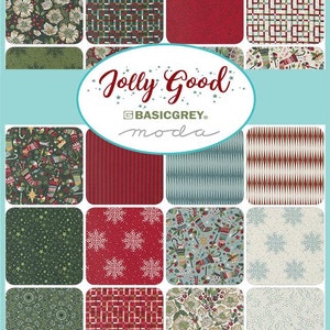 Jolly Good Jelly Roll by Basicgrey for Moda 30720 40 Count 2 1/2 X 44 Strips - Etsy