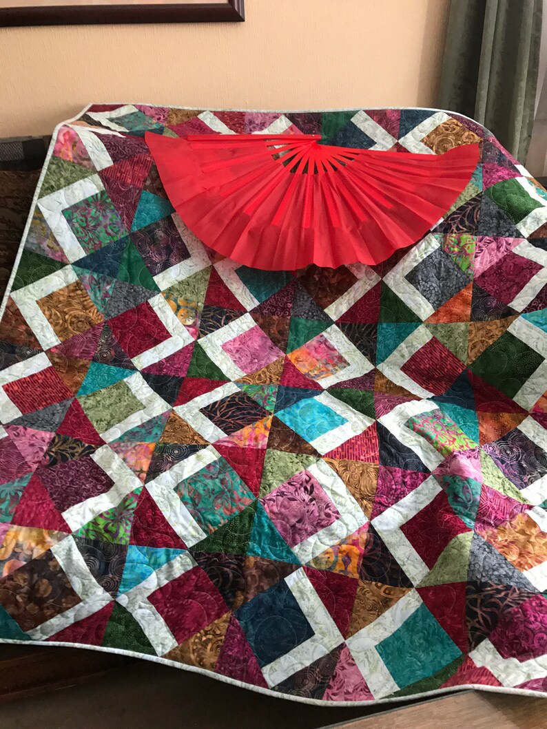 Layer Cake Quilt Pattern Tai Chi Batik Quilt Pattern by - Etsy Canada