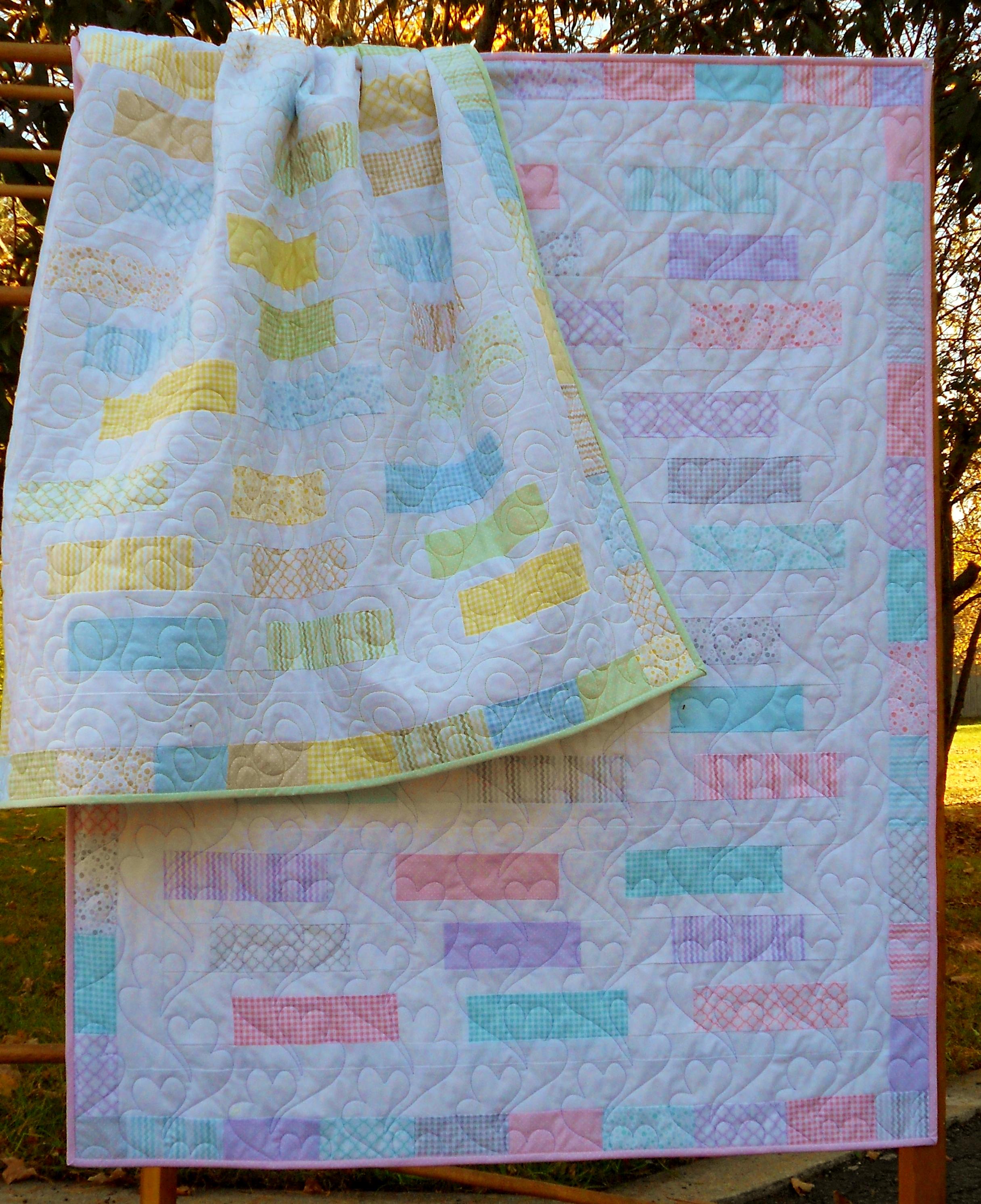 Step Right up Baby Quilt Pattern - Easy - Sizes Crib to King - PDF ...