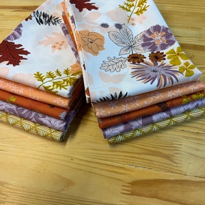 Maple Fall Fat Quarter Bundle by Gabrielle Neil for Riley Blake - 5 ...