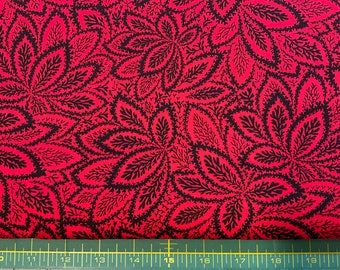 Modern Red Fabric | Etsy