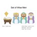 Nativity Set of 12 Cookie Cutters, Christmas Cookie Cutter, Baby Jesus ...