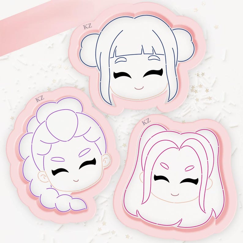 Demon Hunters Set Cutter and Stencil | Halloween Stencil | K Pop Star ...