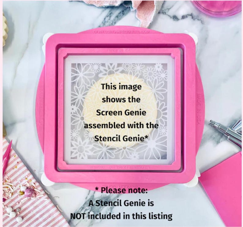 Screen Genie, Stencil Genie, Silk Screen, Silk Screen Holder, Genie’s ...