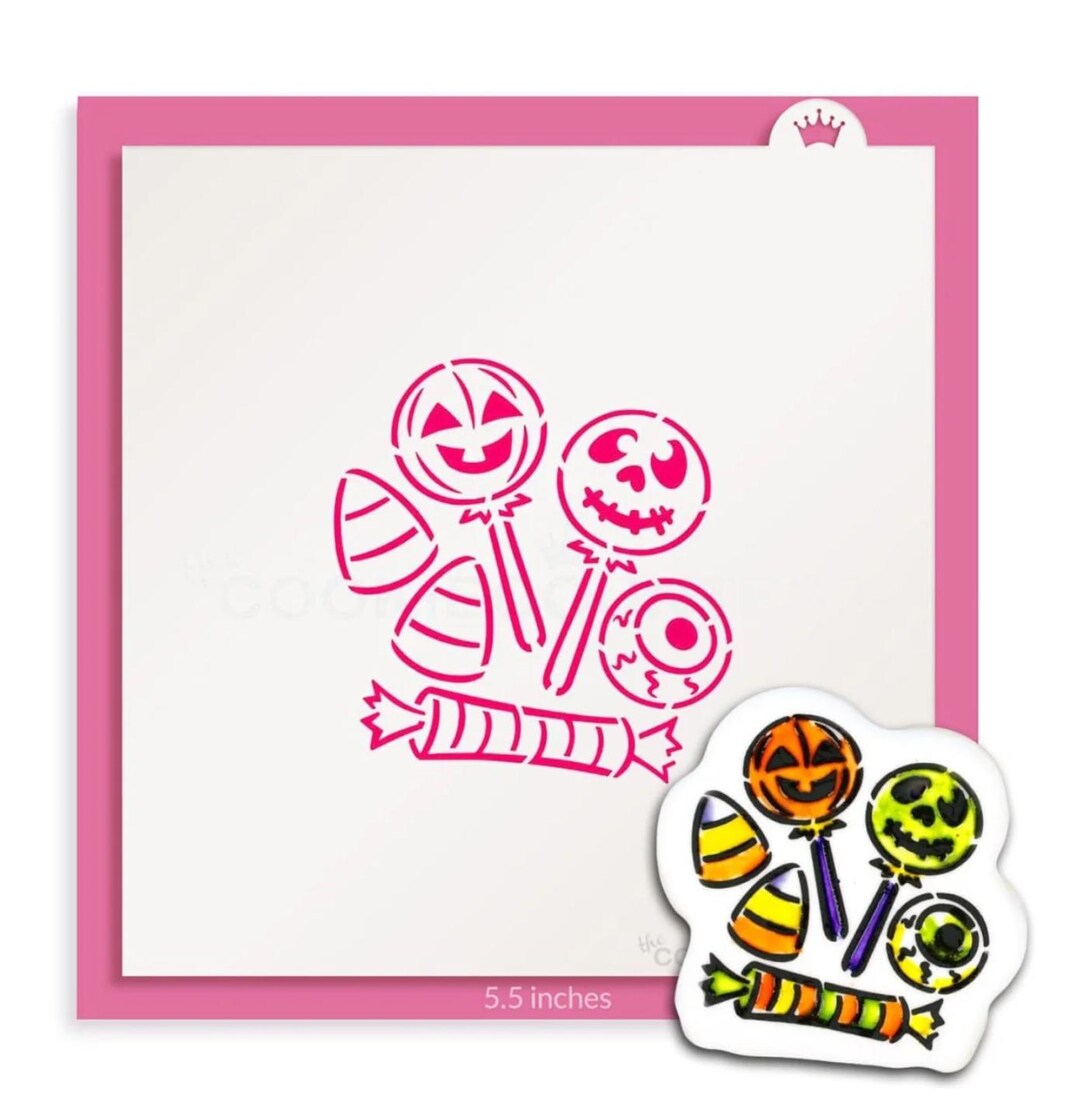 Halloween Candy PYO Stencil - Drawn by Krista, Candies PYO Stencil ...