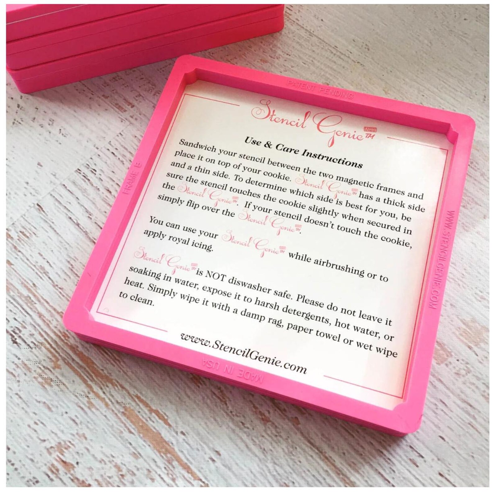 Stencil Genie, Stencil Genie Holder, Stencil Genie Frame, Stencil ...