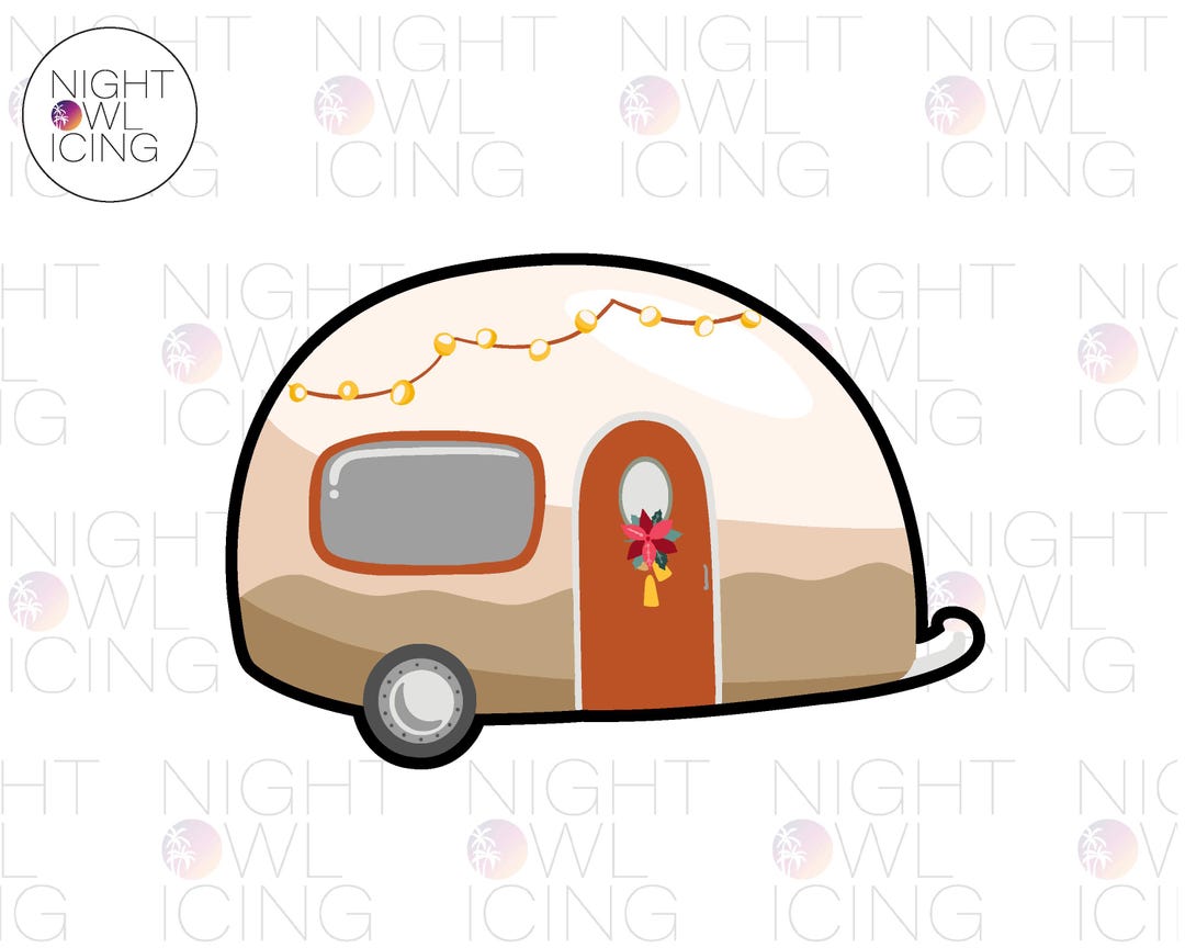 Camper Cookie Cutter, Camping Cookie Cutter, Outdoor Adventure, RV ...