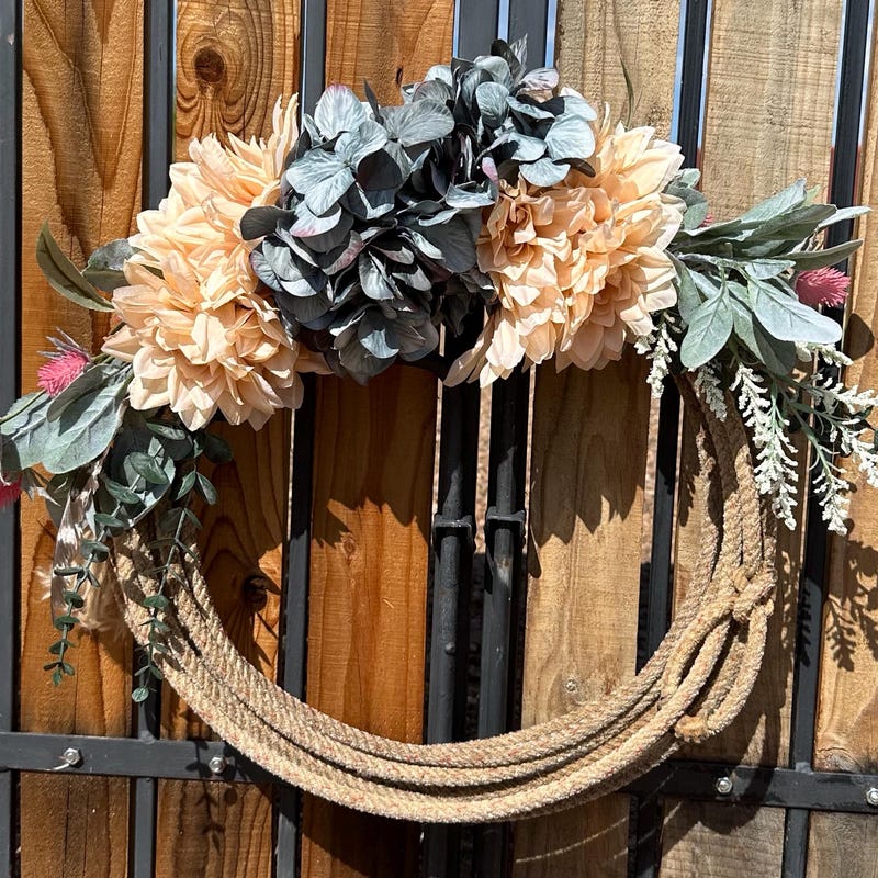 Lariat Rope Wreath - Etsy
