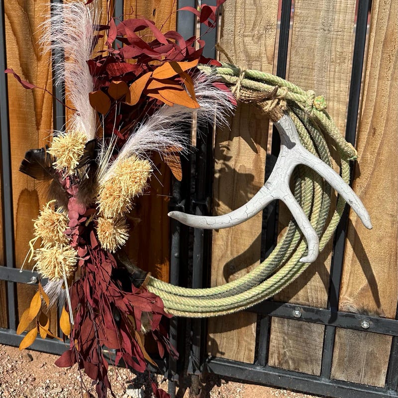 Lariat Rope Wreath - Etsy