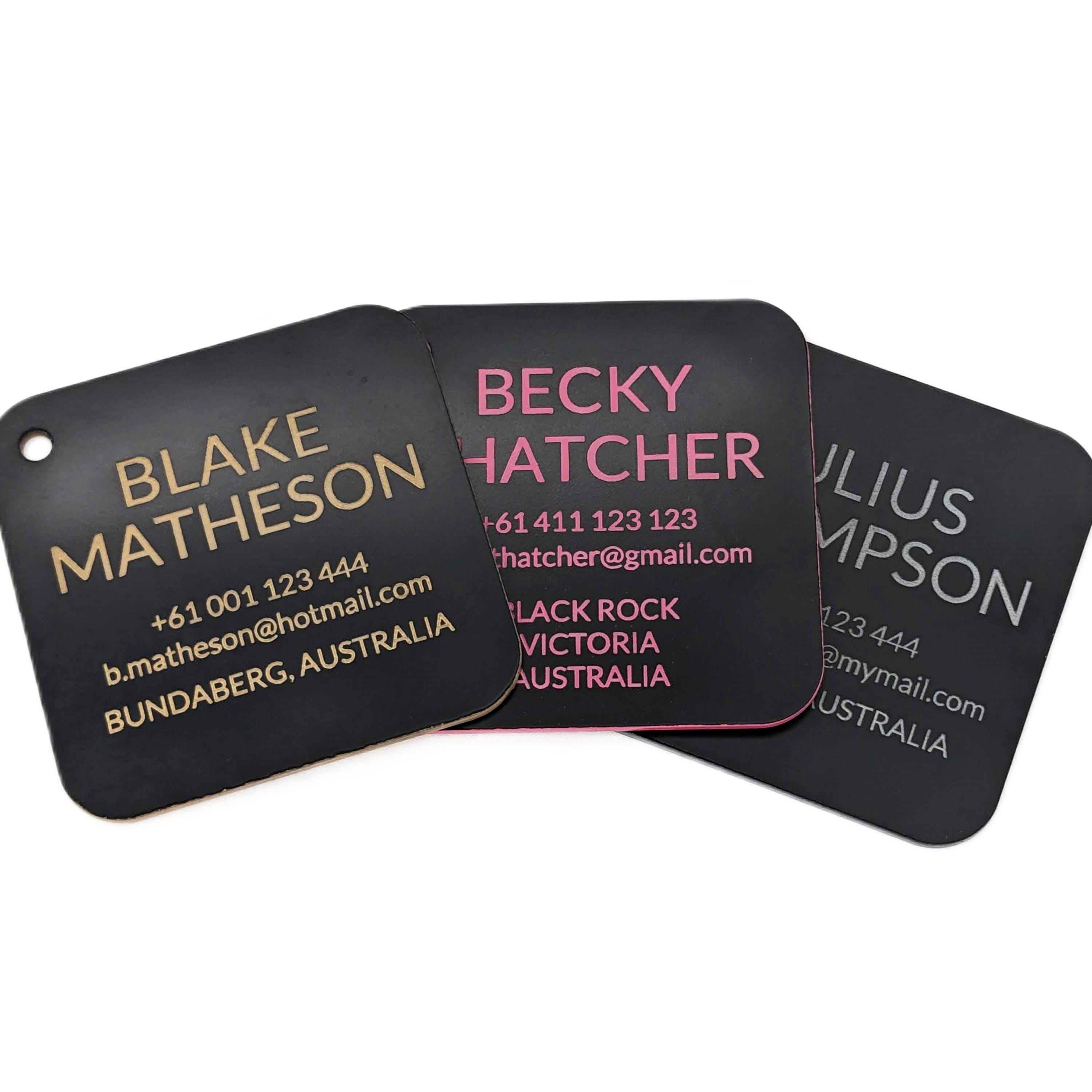Custom Square Luggage Tag - Durable & Personalised - Etsy Australia
