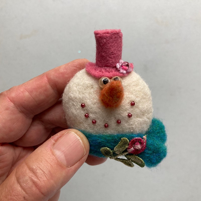 Needle Felted Pin - Etsy