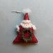 Red Santa Ornament - Etsy