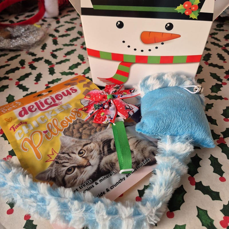 Christmas Cat Treats - Etsy
