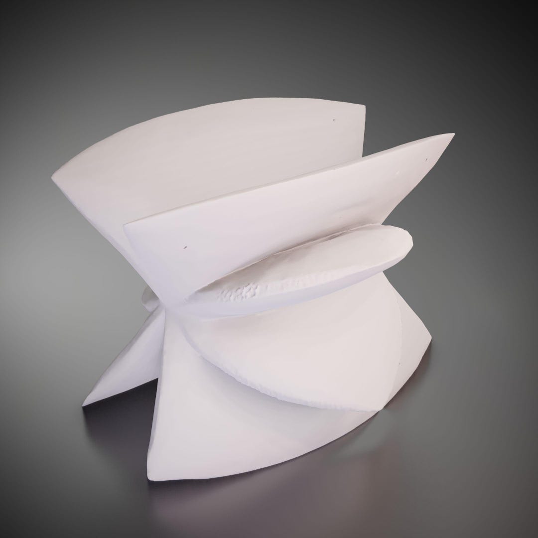 Flat Star - 3D Printed Model | Custom Size & Color | LED Option ...