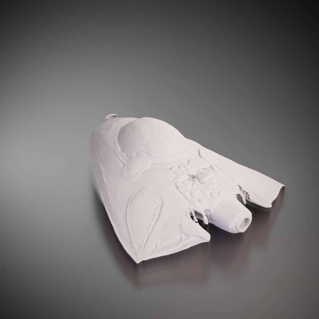 Alien Ship - 3D Printed Model | Custom Size & Color | LED Option ...