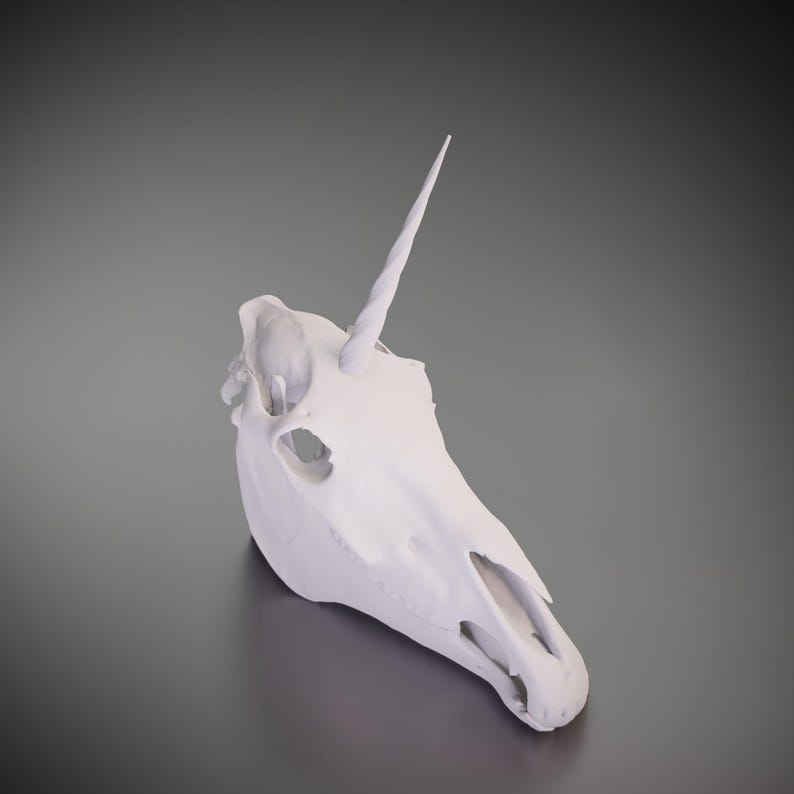 Unicorn 5 - 3D Printed Model | Custom Size & Color | LED Option ...